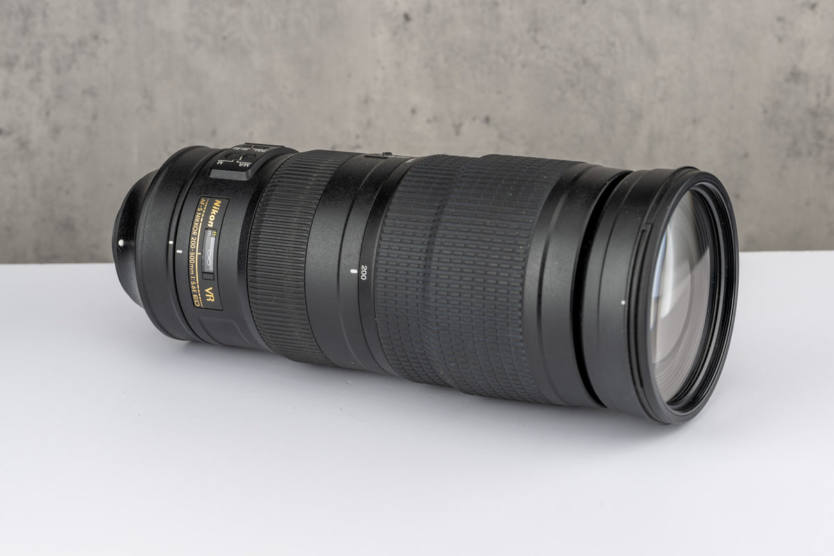 Used Nikon 200-500mm f/5.6E ED VR AF-S Lens – Bass & Bligh